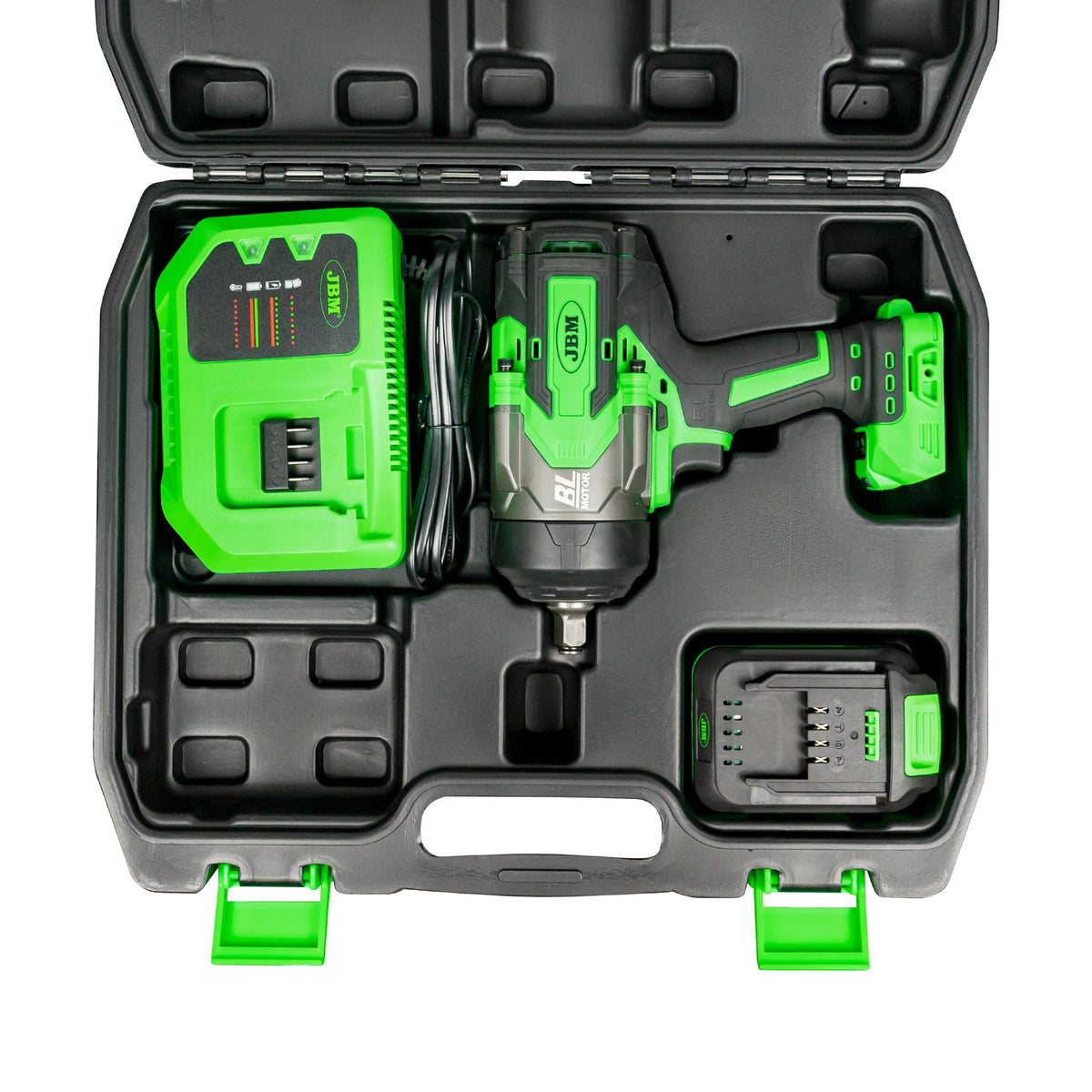 Chave de impacto sem fio 1/2" 1200NM com estojo JBM 60044C – TOOLS AR